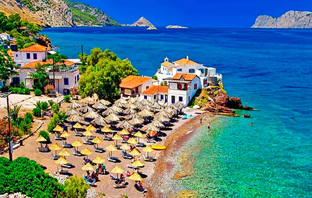 Hydra Then and Now - Luxury Web