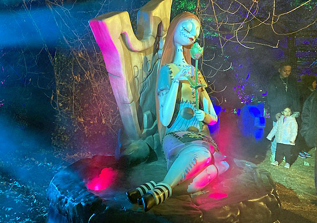 Tim Burton's 'The Nightmare Before Christmas' Light Trail - NY ...